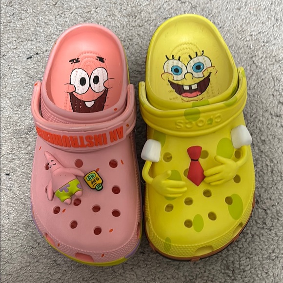 CROCS | Shoes | Spongebob And Patrick Crocs | Poshmark